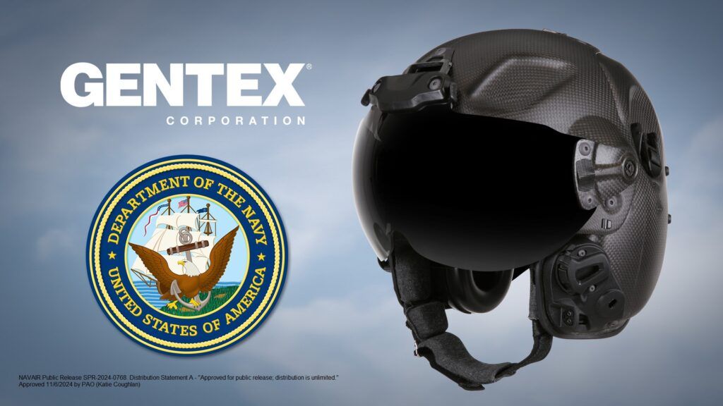 Gentex Corporation | Gentex Announces Next Gen Fixed Wing Helmet Name
