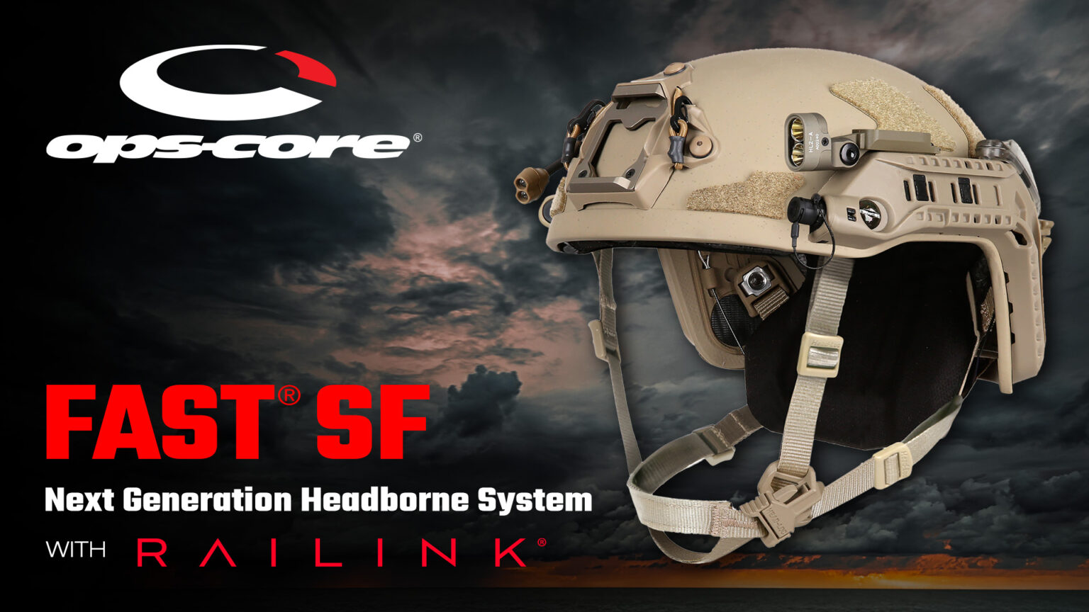 Gentex Corporation | Next Gen Ops-Core® FAST® SF Headborne System